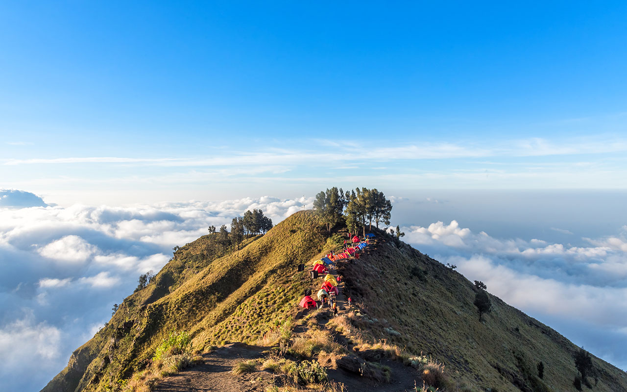 Mont Rinjani sur Lombok en Indonésie | Indonesia Roads